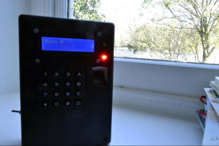 Arduino Fingerprint Door Lock (with Keypad and LCD) : 9 Steps (with Pictures) - Instructables