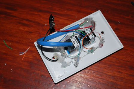 DIY Ethernet RJ-45 UTP Cable Tester UltraCheap (Wall Mountable) : 7 ...