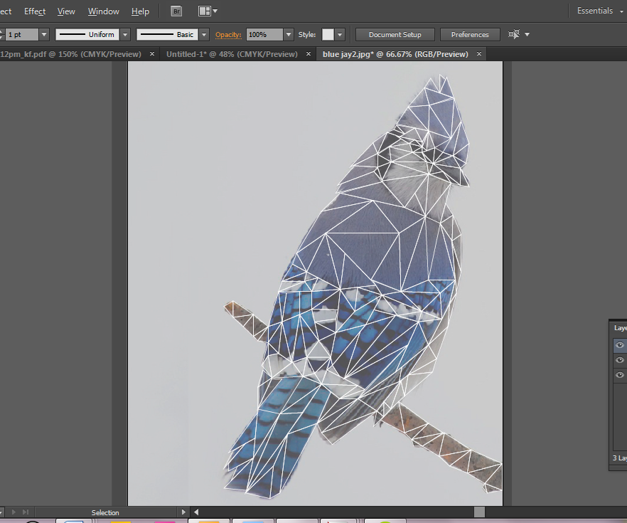 How To Make A Polygon Style Illustration 4 Steps Instructables