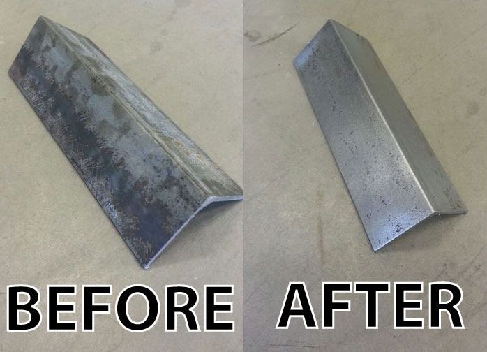 How to Clean New Steel Without Sandblasting : 4 Steps (with Pictures ...