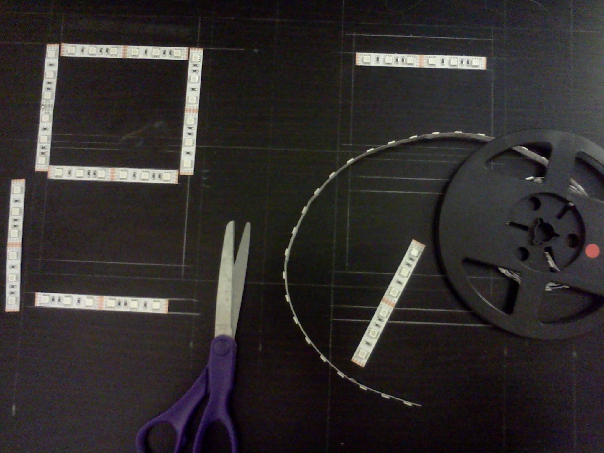 Remote Controlled Arduino Scoreboard Using LED Strips : 14 Steps (with ...