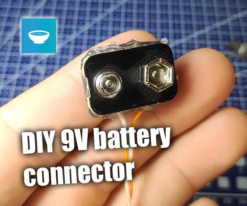 DIY 9V Battery Connector : 3 Steps - Instructables