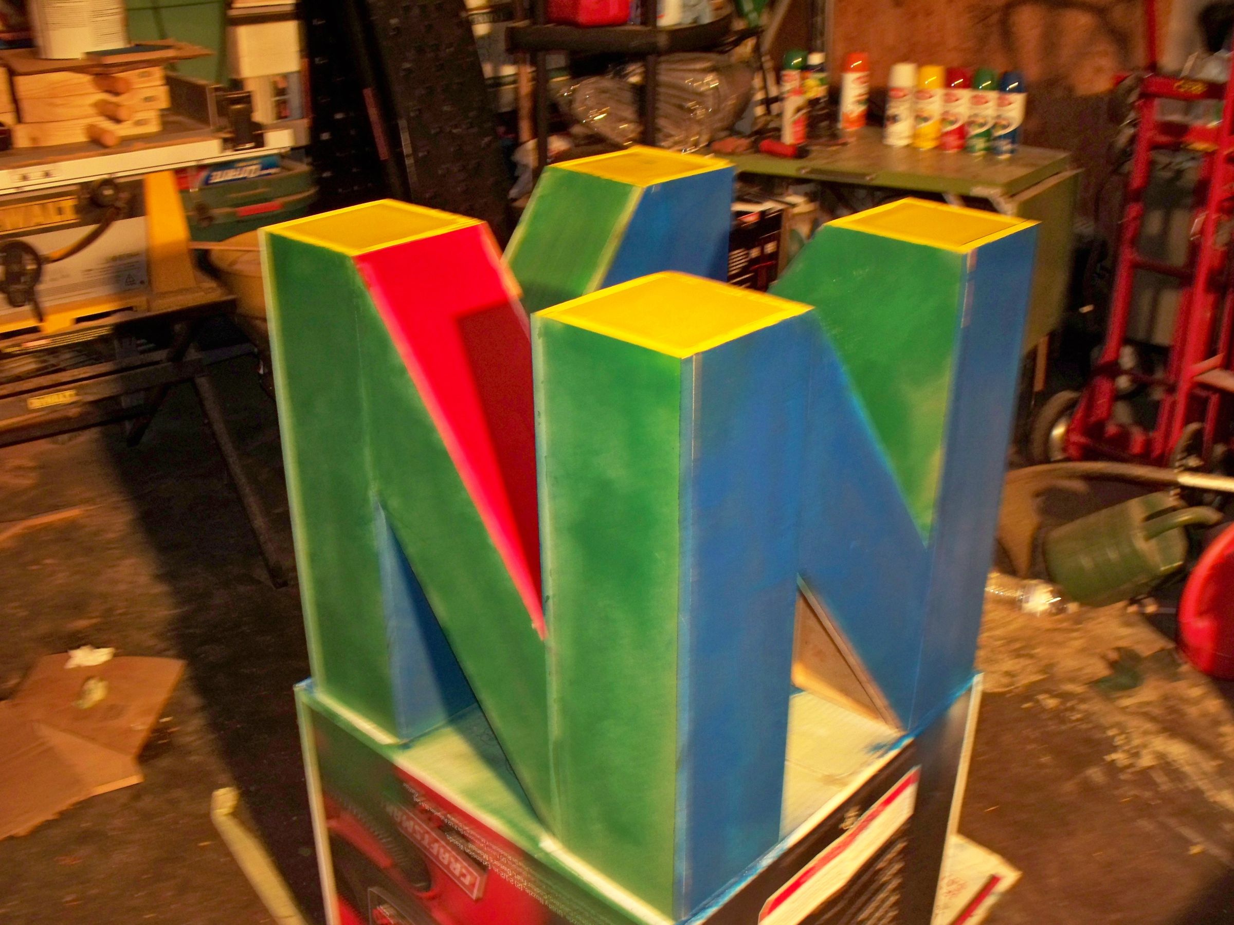 Nintendo End Table ( N-End Table) : 10 Steps (with Pictures ...
