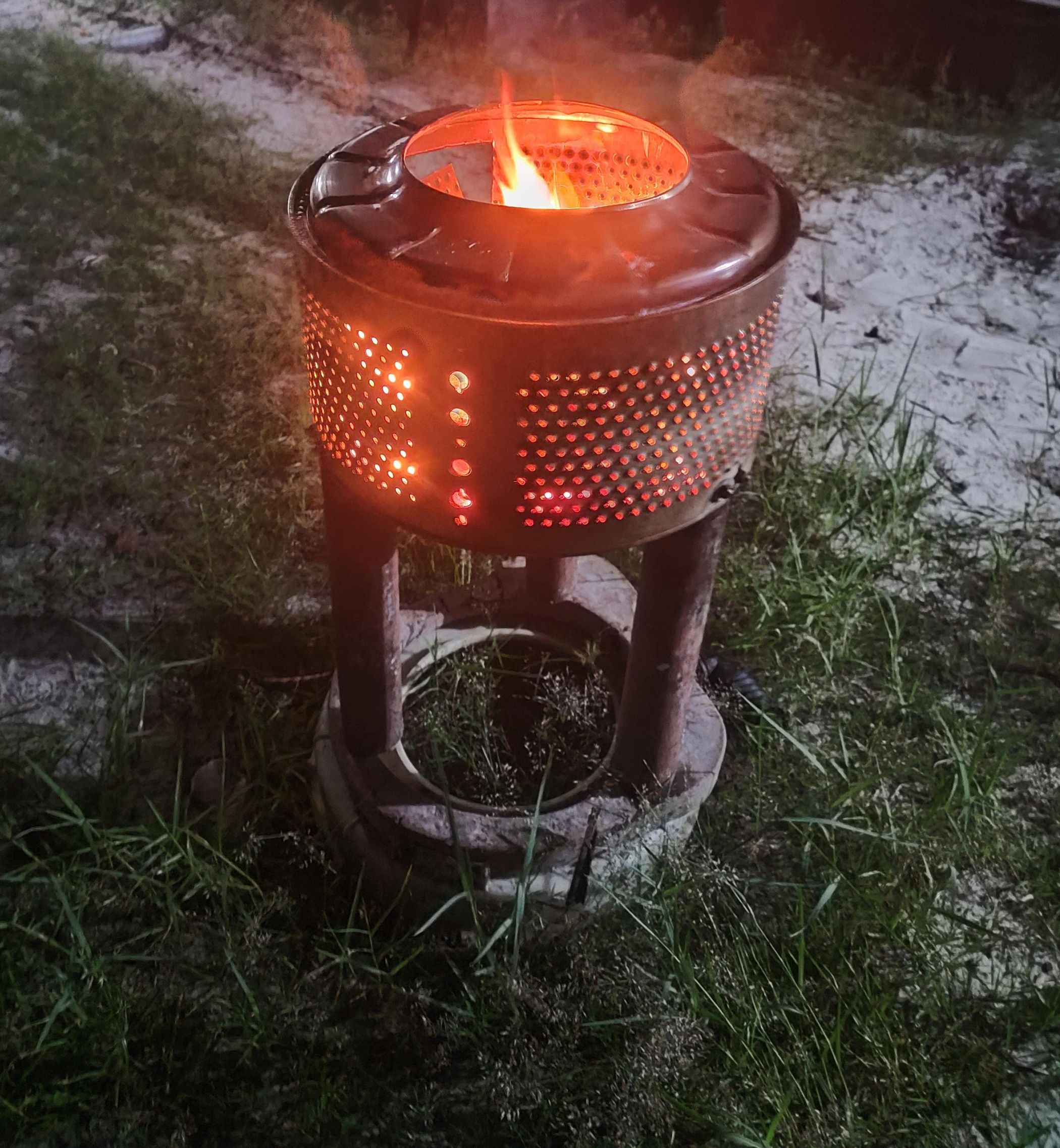 Washing Machine Drum Fire Pit - Instructables