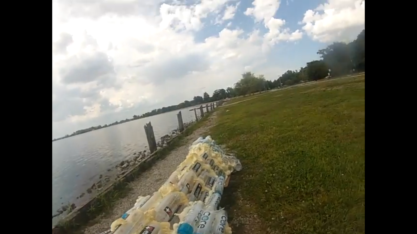 Trash Water Bottles Made Into a BOAT (Dumpster Motor) : 5 Steps ...