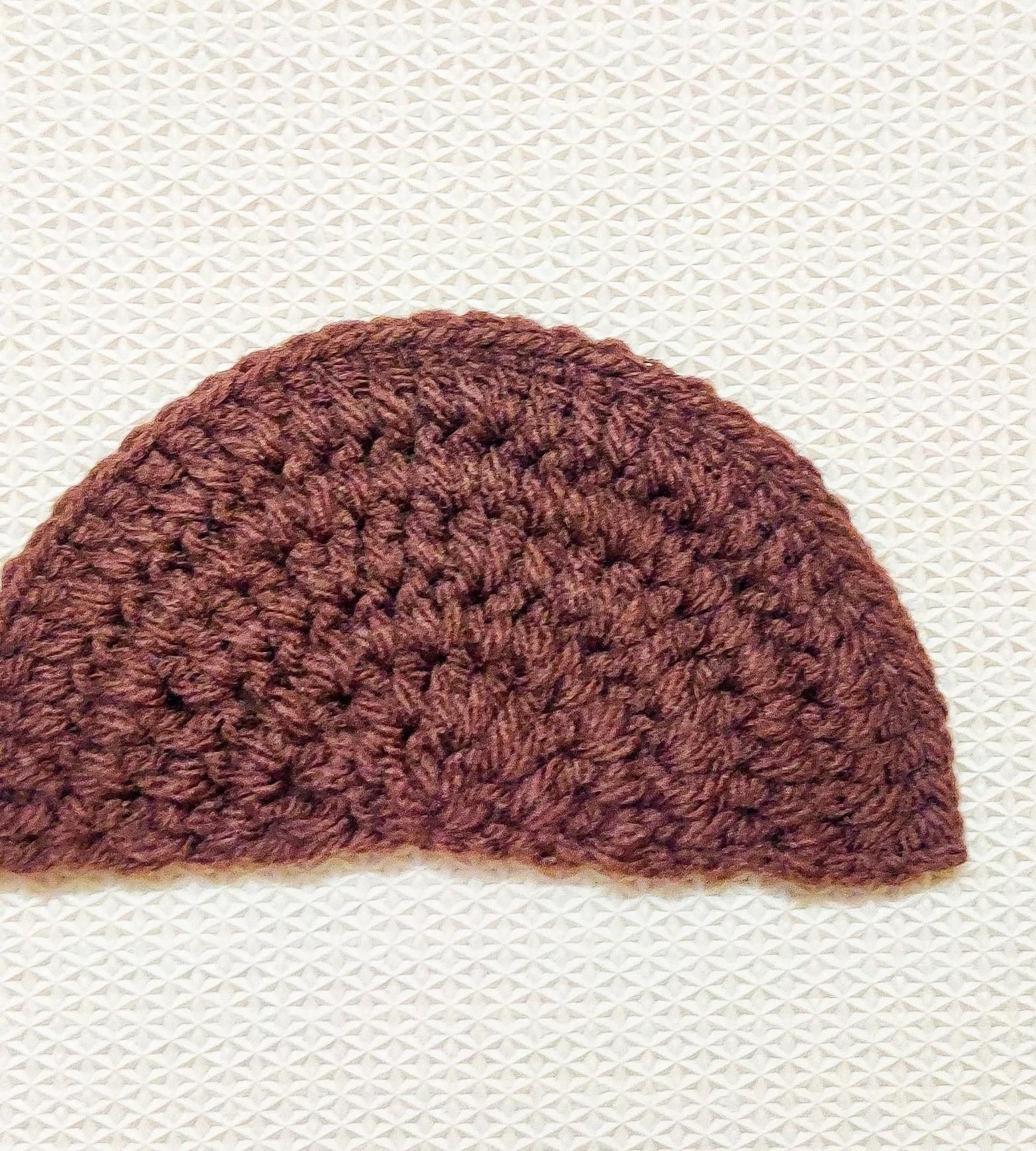 How to Make a Perfect Double Crochet Semi Circle : 6 Steps (with ...