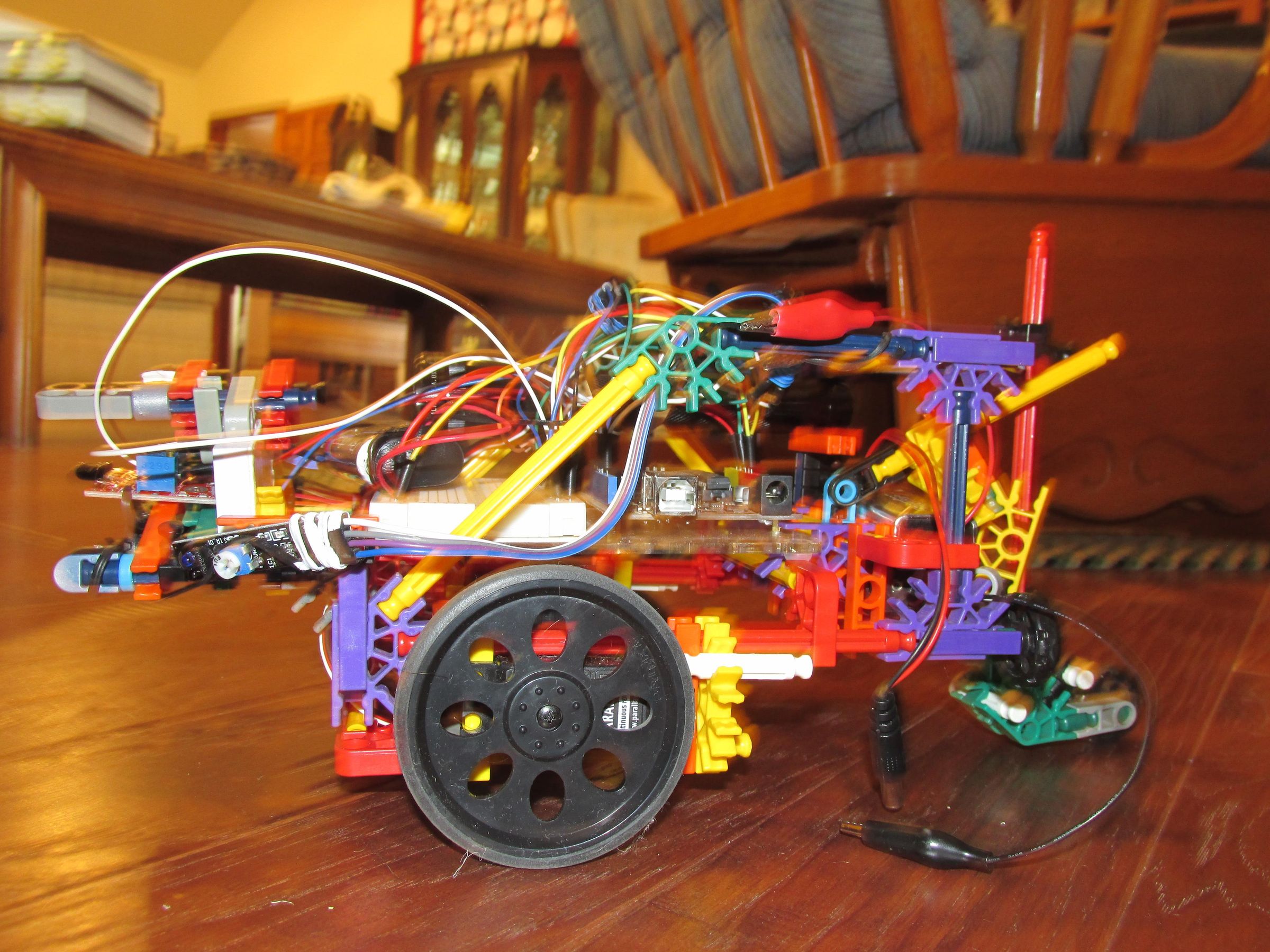 K'nex Robotics: a Few Ways to Add Circuits to a K'nex Project : 9 Steps ...