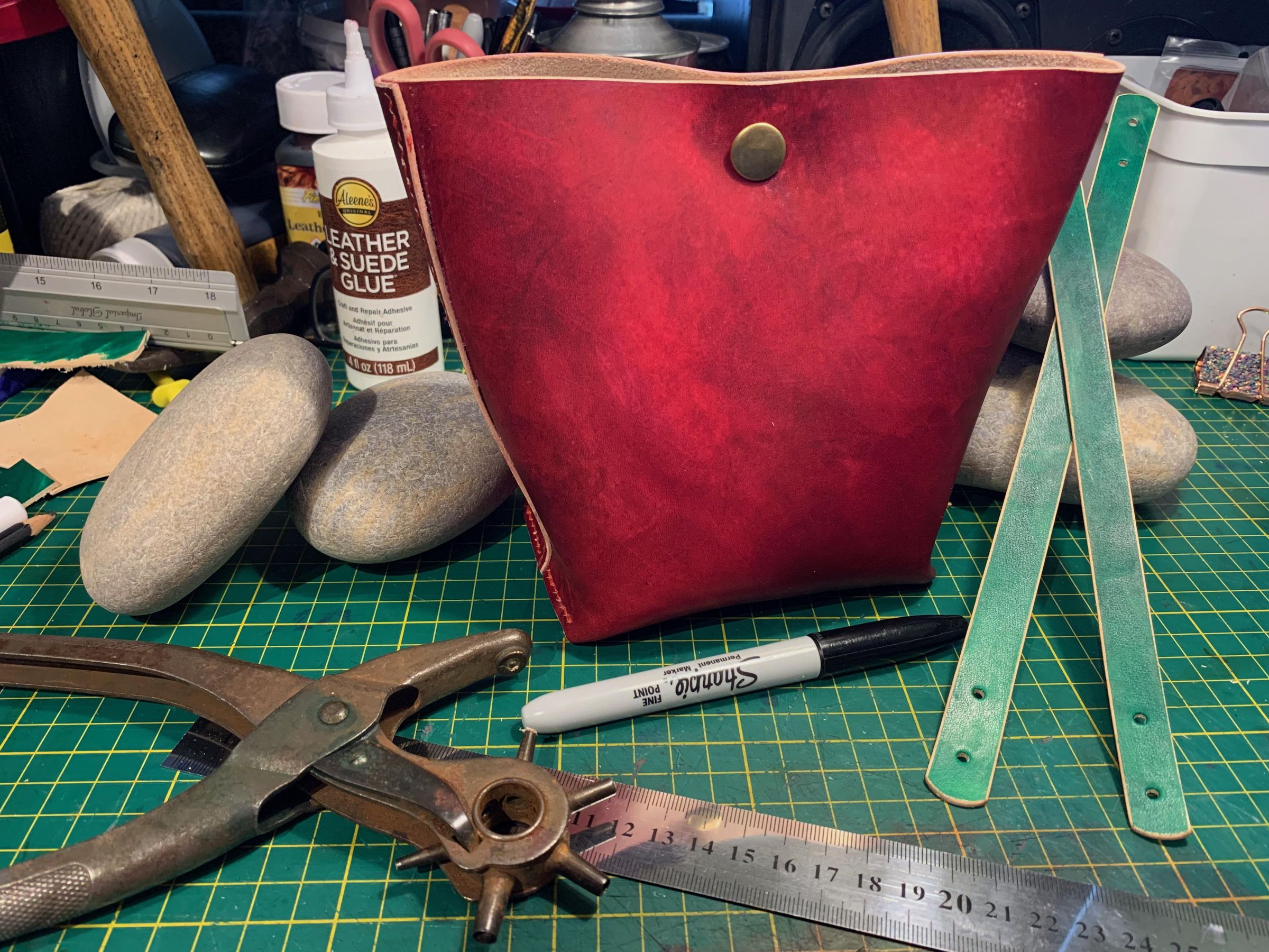 A Cute and Simple Leather Baby Tote Bag : 8 Steps (with Pictures ...