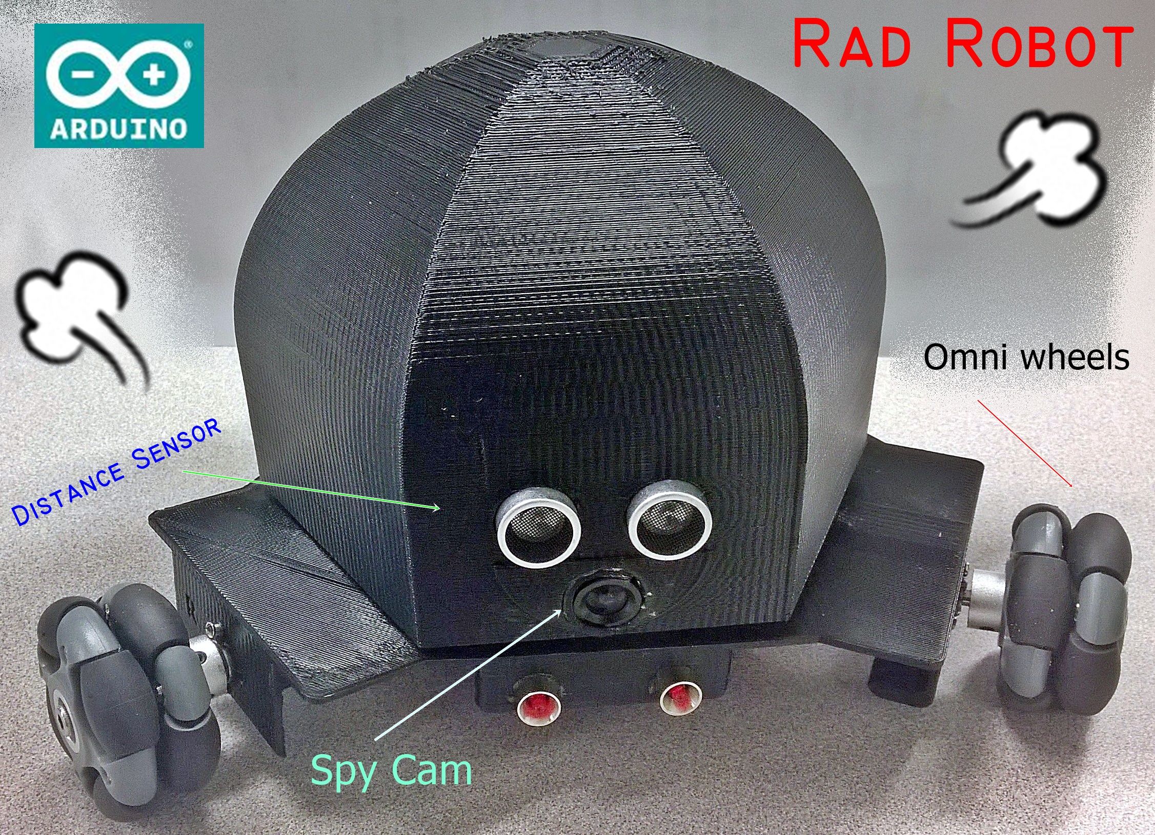 Arduino Omni Wheel Robot Rover - MAKE Course : 7 Steps - Instructables