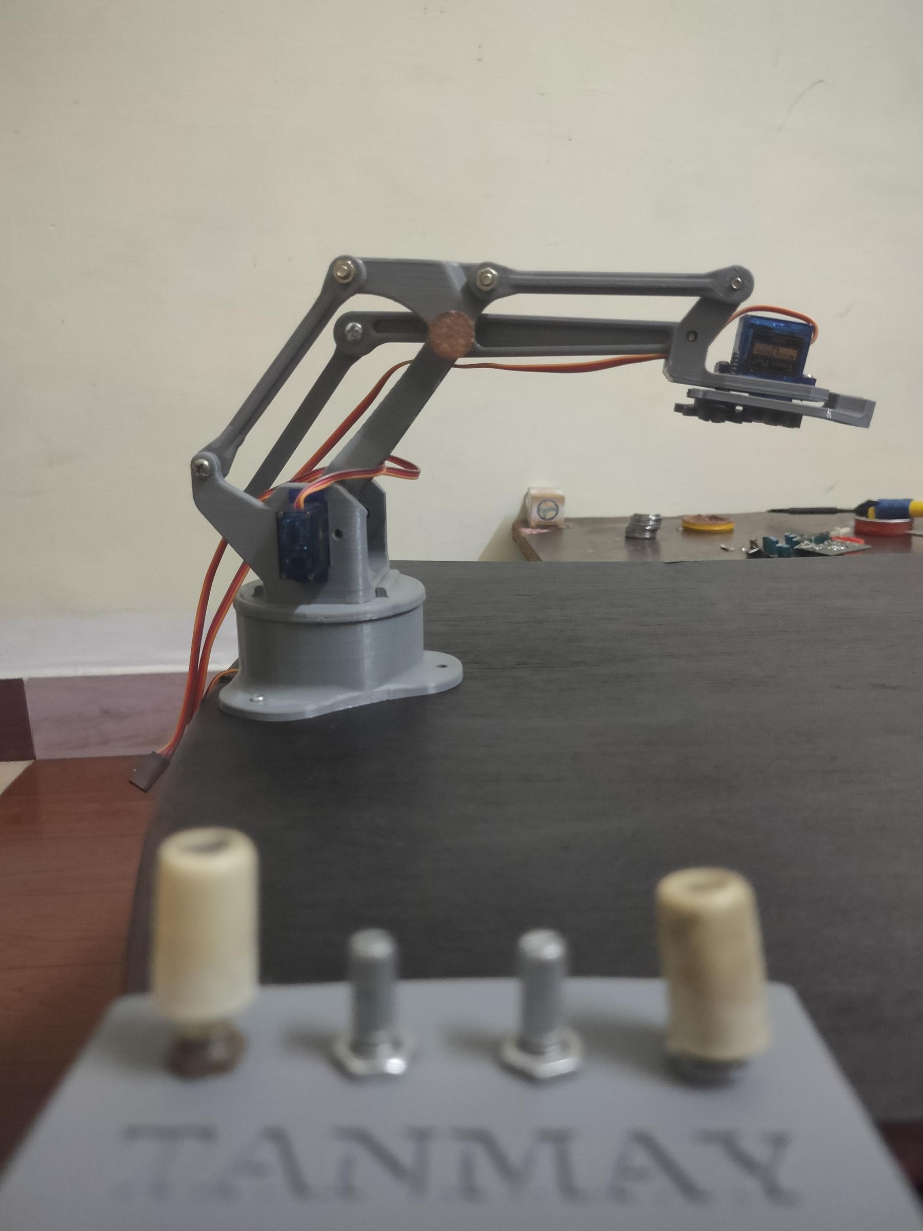Arm-Bot: 3D Printed 4-DOF Robotic Arm : 7 Steps (with Pictures ...