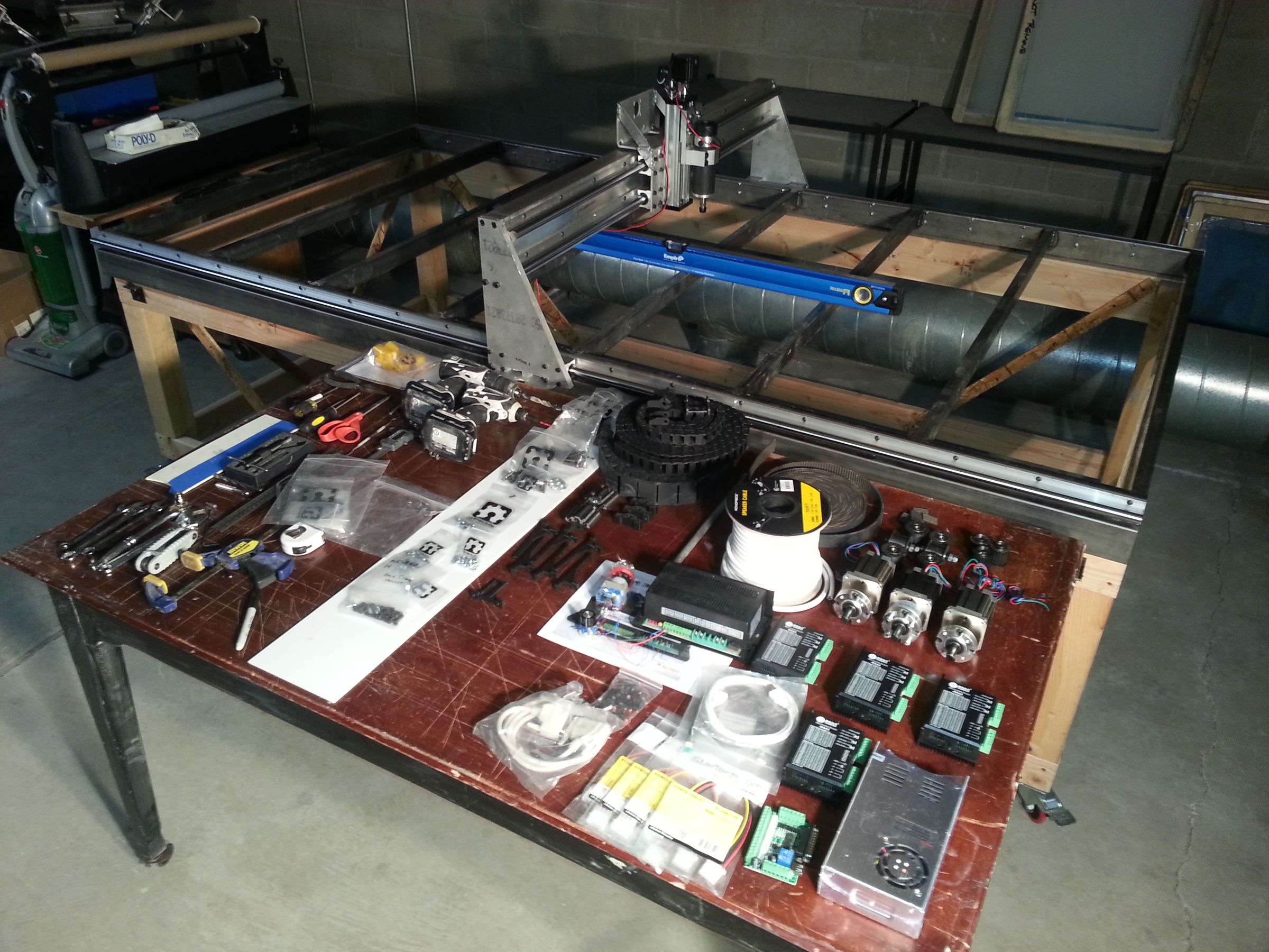 Rino Route Belt Drive Large Format CNC Router : 39 Steps (with Pictures ...