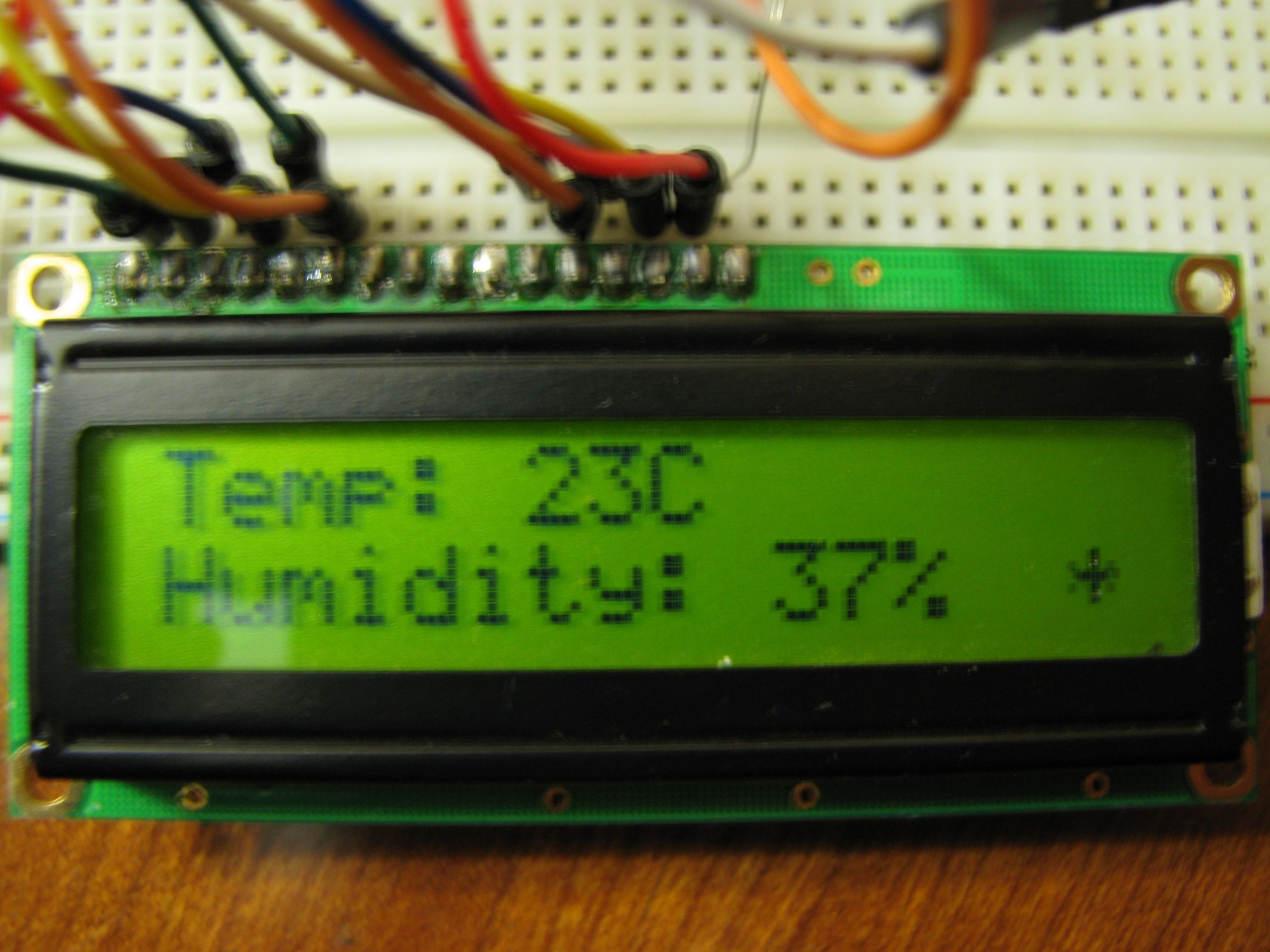 Arduino Temp/Humidity With LCD and Web Interface : 9 Steps - Instructables