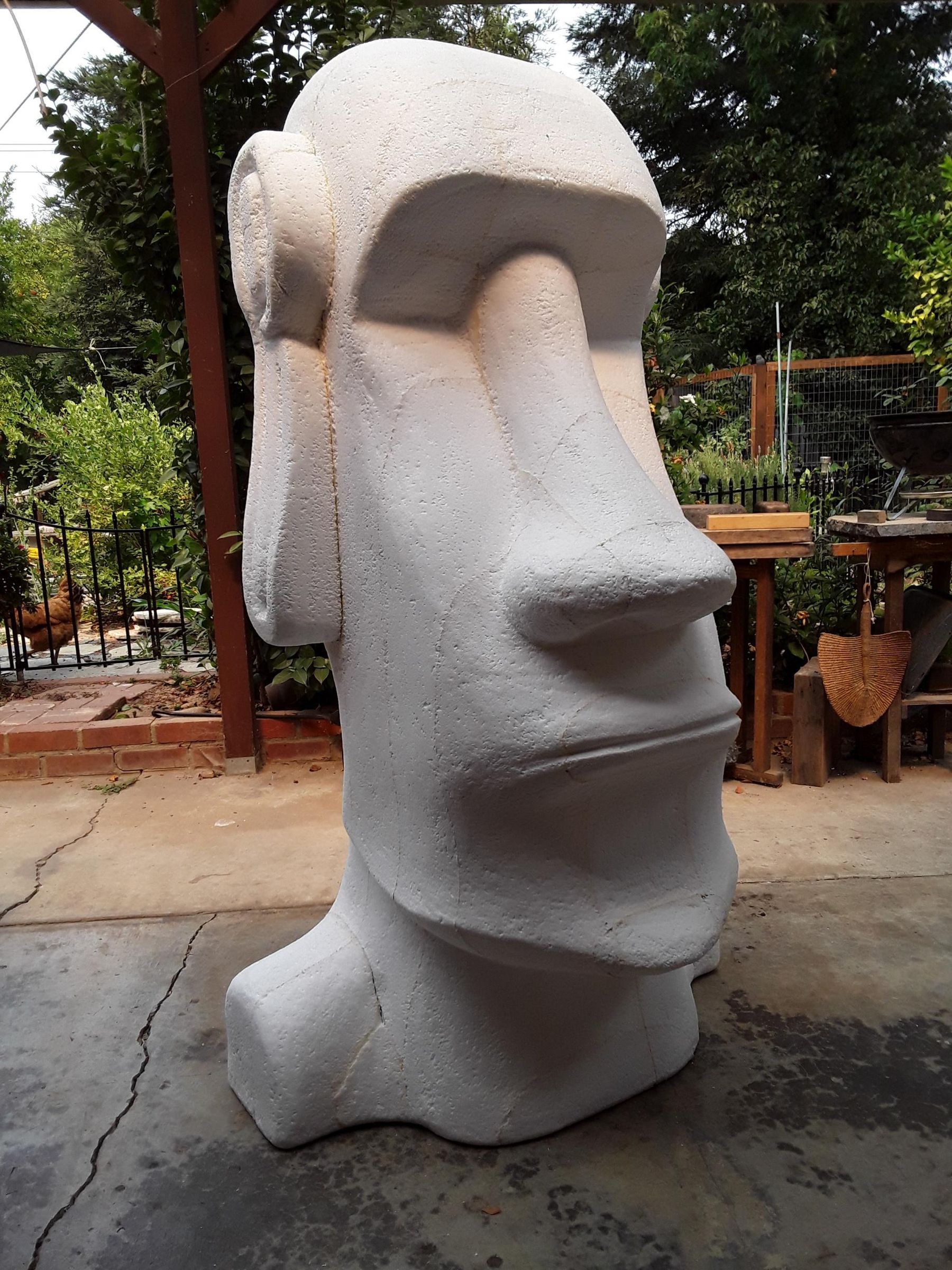 Moai From Recycled Foam : 8 Steps (with Pictures) - Instructables