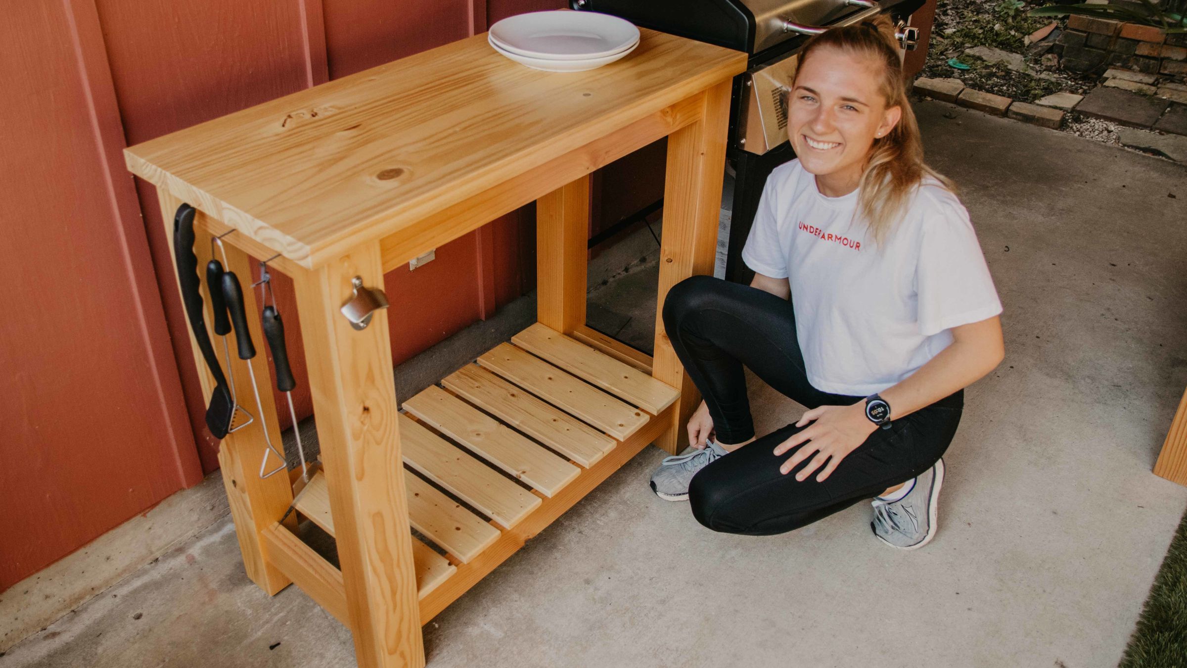 DIY Outdoor Grill Cart : 10 Steps (with Pictures) - Instructables