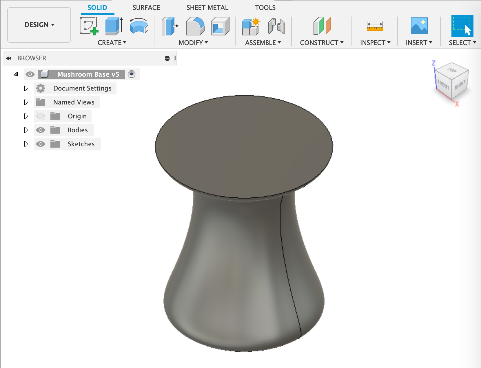 Toadstool: Mushroom-Inspired Rocking Stool : 17 Steps (with Pictures ...