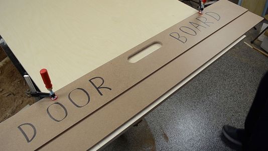 Make Straight Cuts Every Time With a Door Board : 5 Steps (with ...