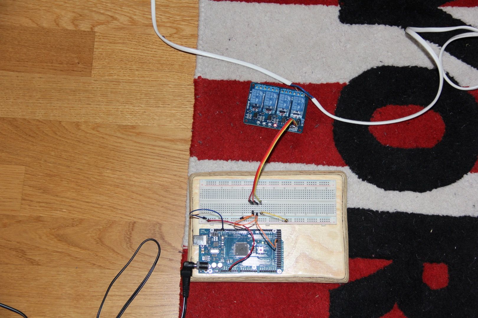 Controlling 120-240 VAC With a Relay Using Arduino : 5 Steps ...