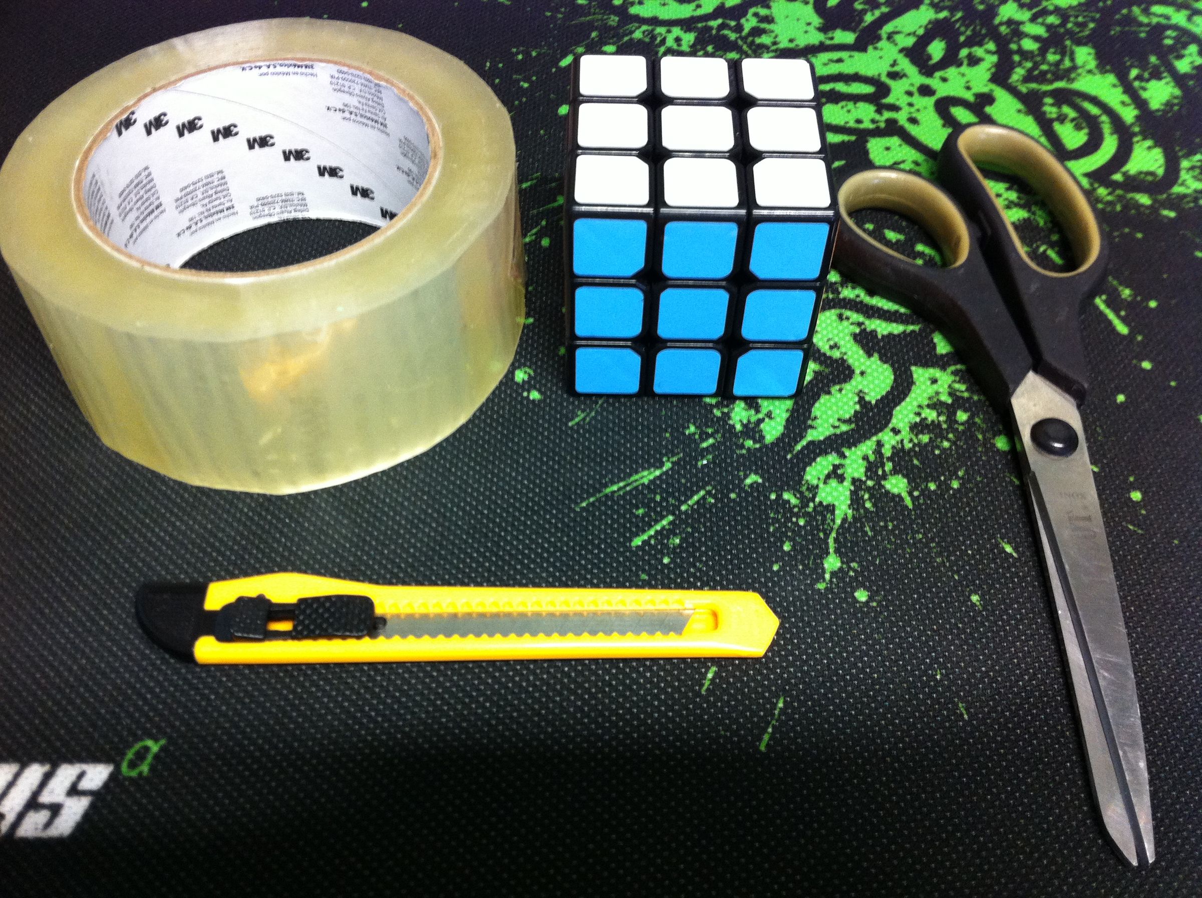 Rubik's Custom Logo Sticker EASY! : 4 Steps - Instructables