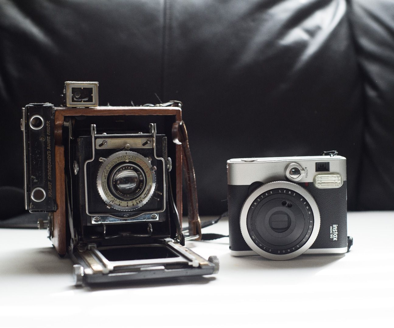 Use Instax Mini Film in an Old Sheet Film Camera - Instructables