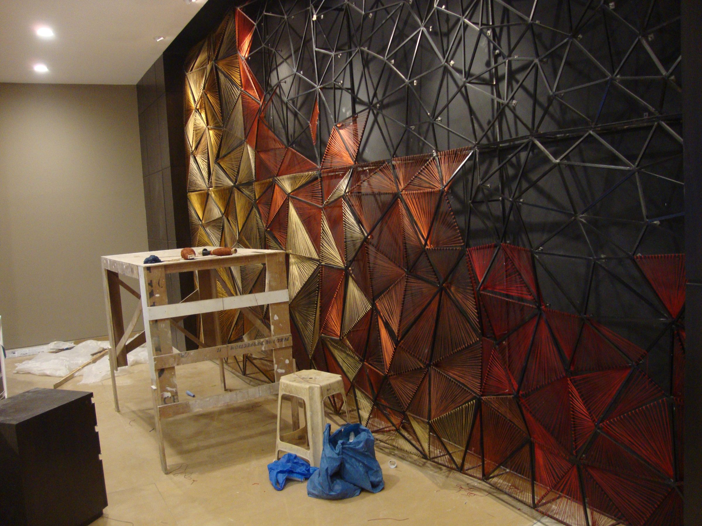 Thread Mural - Instructables