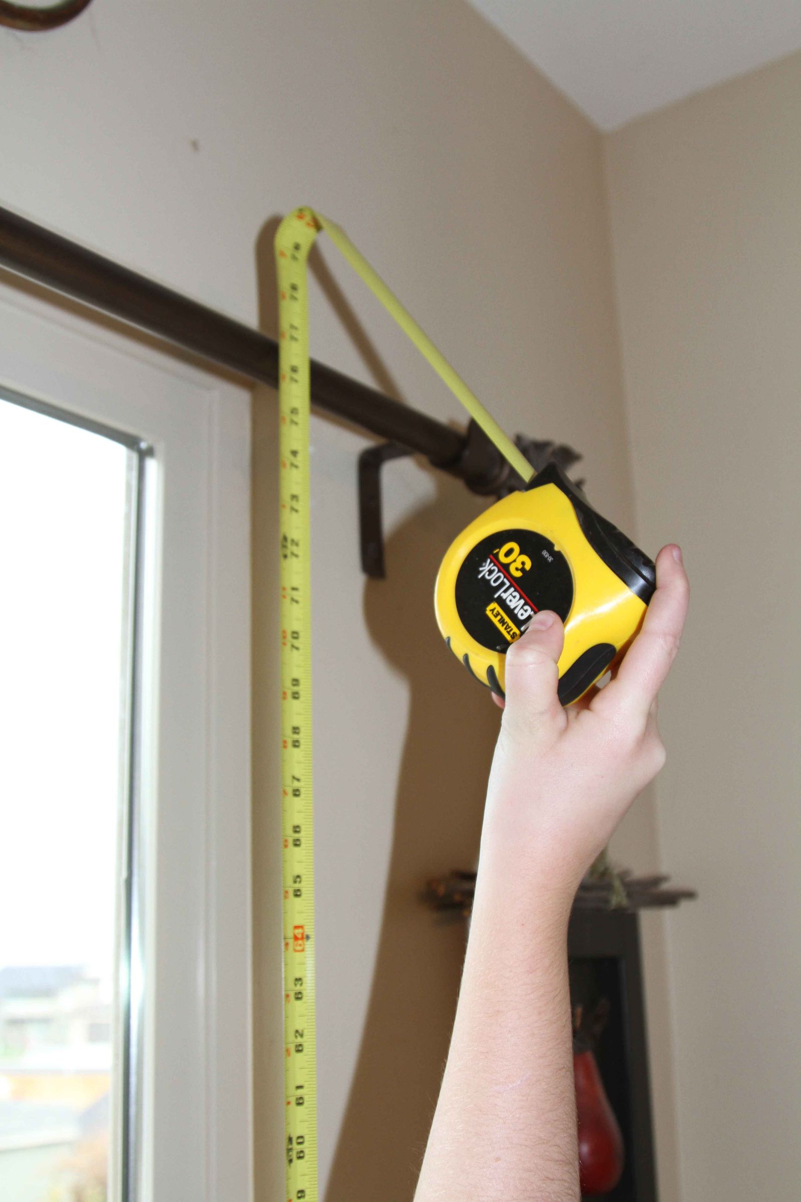 Easy to Make Curtains for Your Sliding Glass Window : 5 Steps (with ...