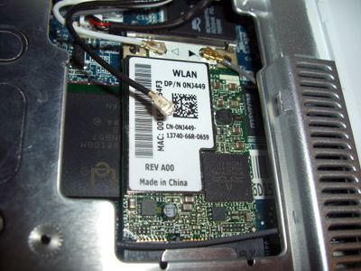 Dell Laptop WI-FI High Gain Antenna Mod, Increase Internal Network ...