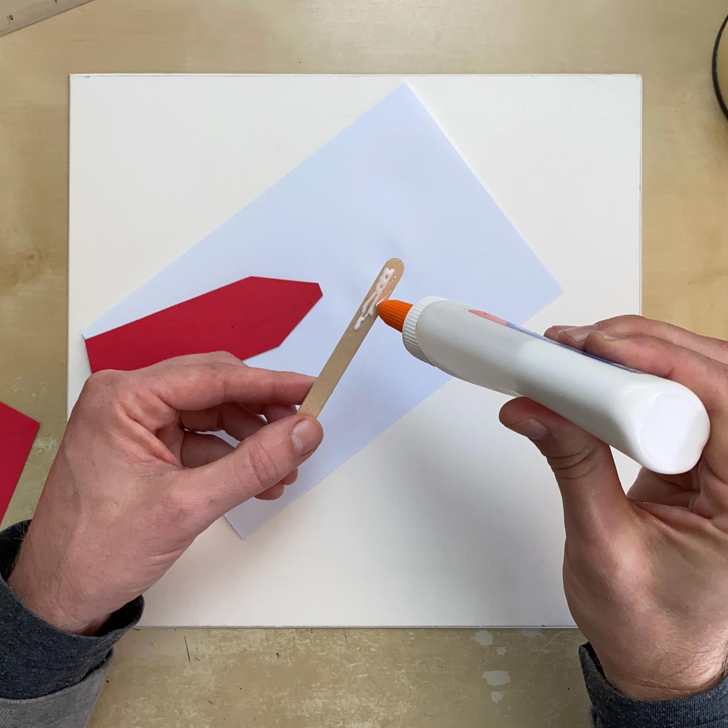 Interceptor Jet Card Stock Airplane : 7 Steps (with Pictures ...