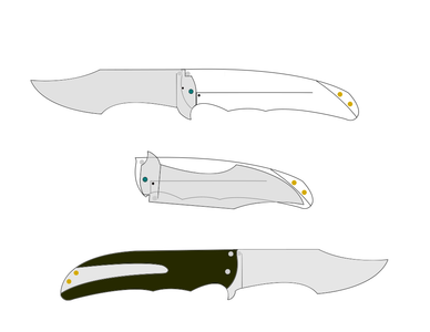 How to Make a Liner Lock Folding Knife : 14 Steps (with Pictures ...