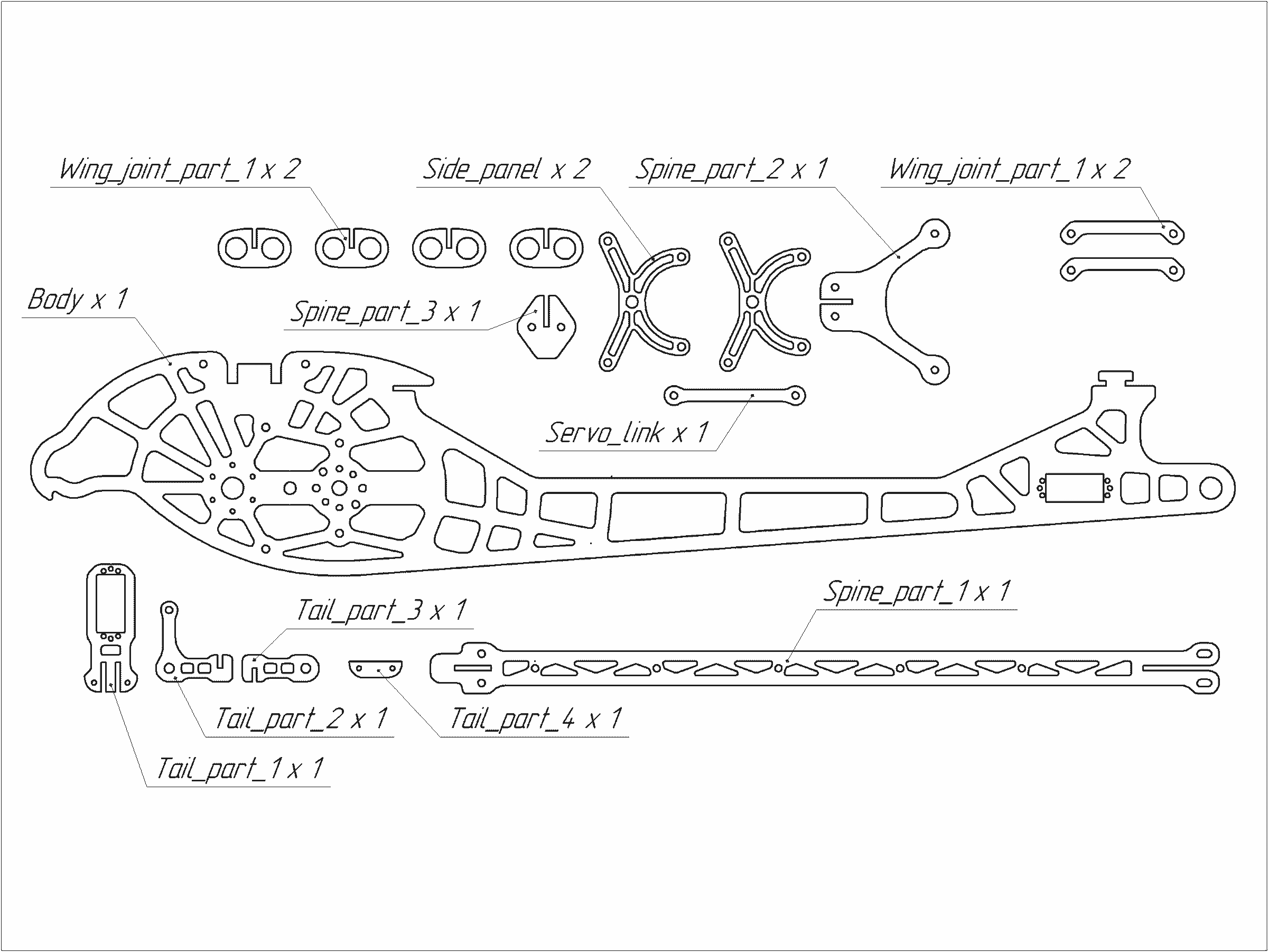 Opensource Ornithopter Prototype. Arduino Powered and Remote Controlled ...