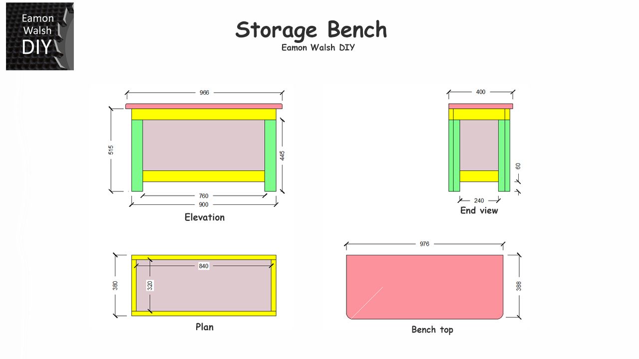 Storage Bench : 18 Steps (with Pictures) - Instructables
