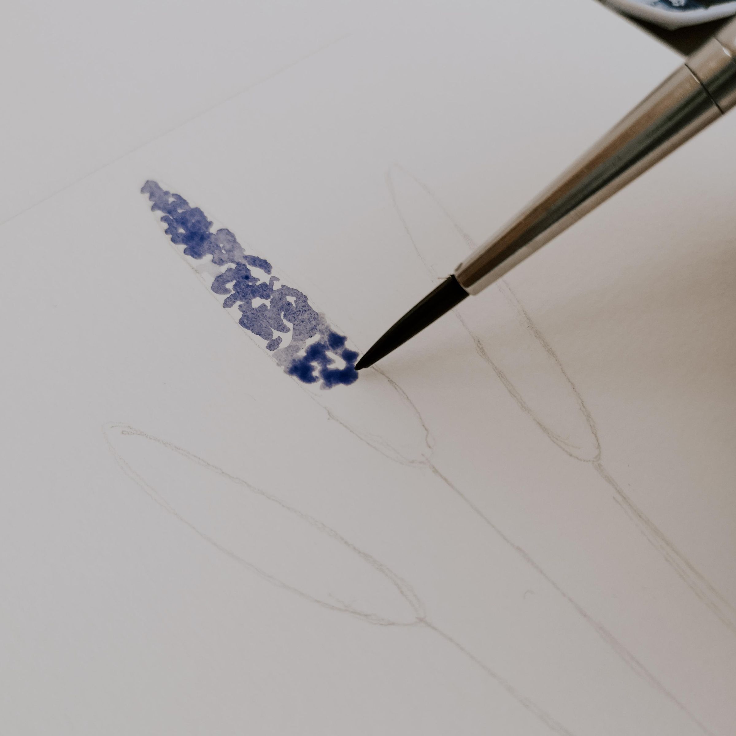 How to Paint a Beautiful Watercolor Lavender : 8 Steps (with Pictures ...