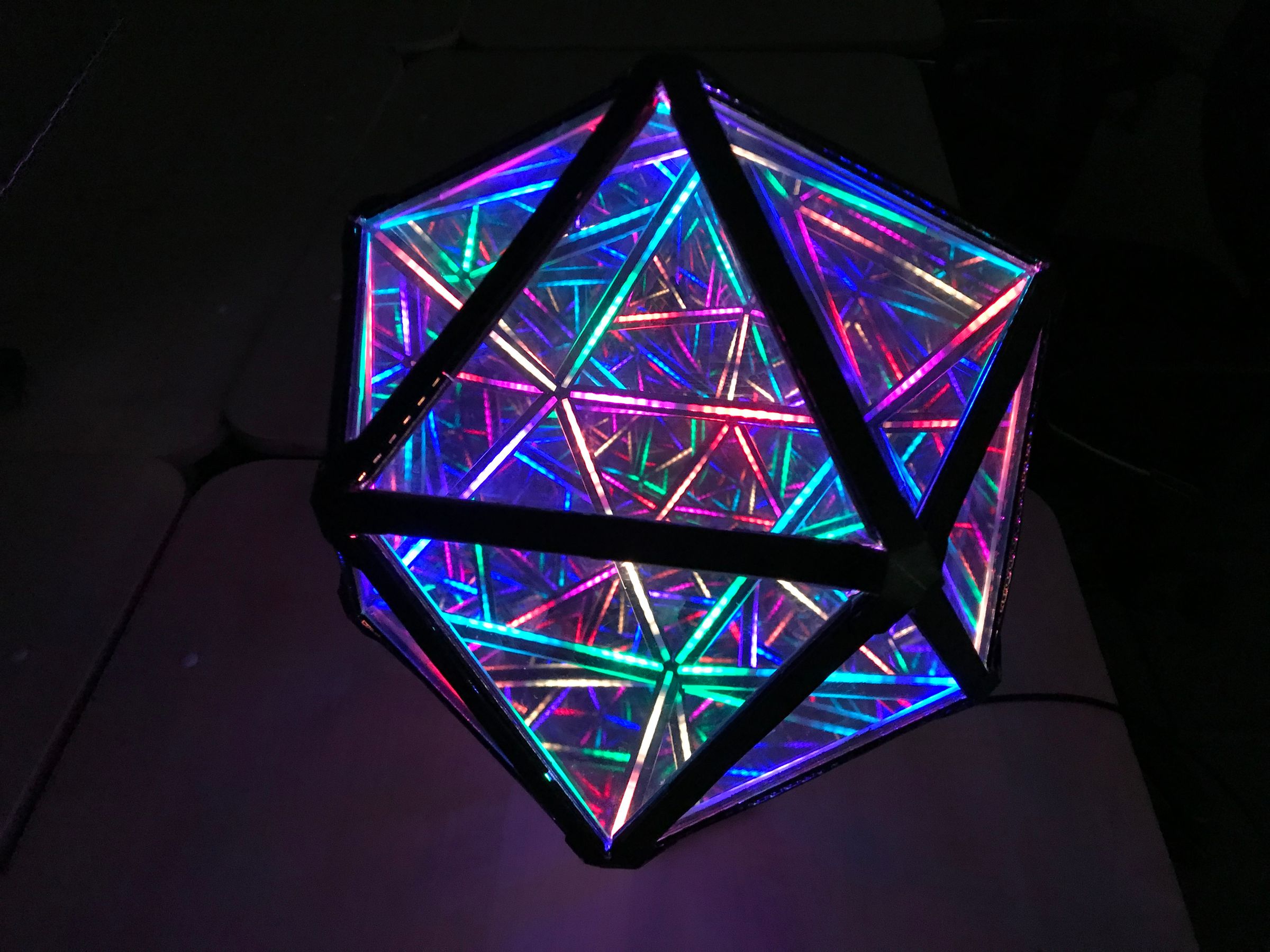 Infinity Icosahedron 2.0 : 5 Steps (with Pictures) - Instructables