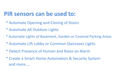 PIR Sensor Tutorial - With or Without Arduino : 8 Steps - Instructables