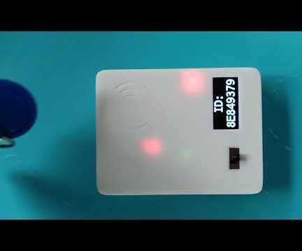 Simple RFID Scanner Battery Powered (MiFare, MFRC522, Oled, Lipo ...
