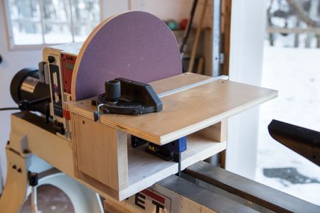 Lathe-Mounted Disc Sander : 5 Steps (with Pictures) - Instructables