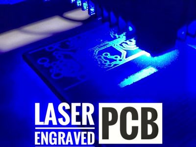 How to Make a Custom PCB Using a Low Power Laser Engraver : 8 Steps (with Pictures) - Instructables