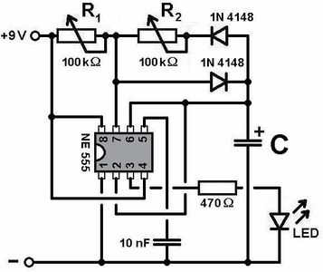 The Famous NE555 Timer-IC, Original and a Bit Larger (with Pictures ...