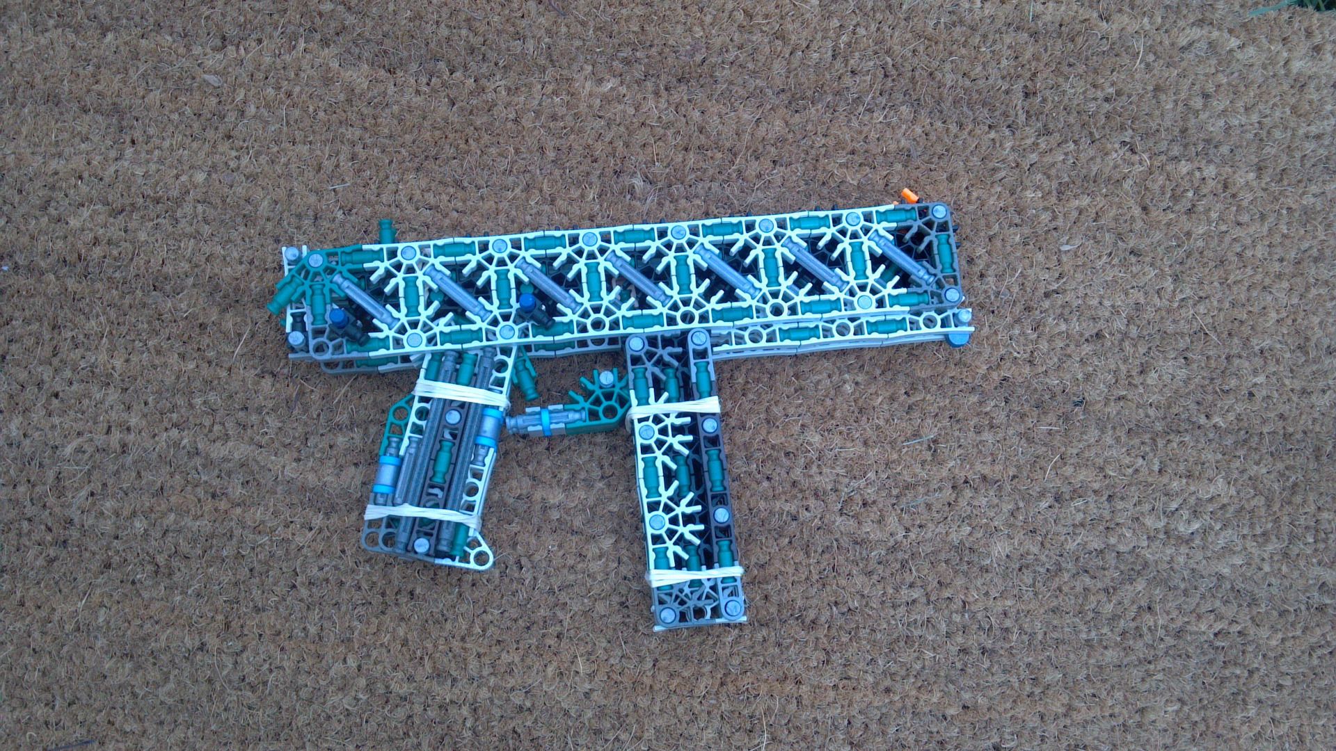 K'nex Machine Pistol: Refuge + Instructions : 5 Steps - Instructables