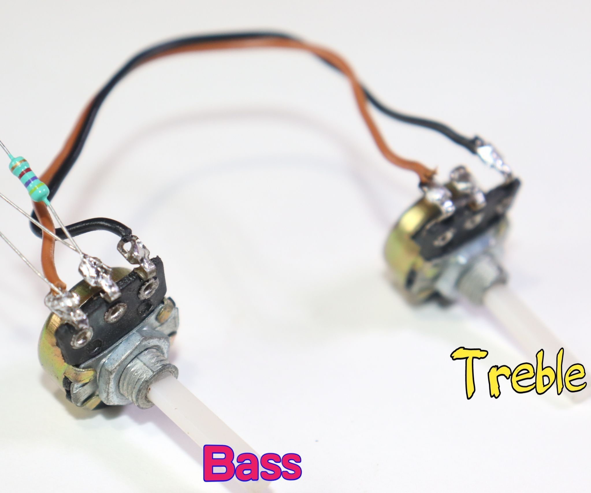 Volume, Bass and Treble Circuit in Audio Amplifier : 11 Steps ...