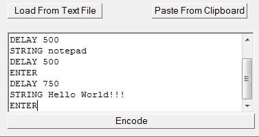 USB Rubber Ducky Script Encoder (VBScript) : 5 Steps - Instructables
