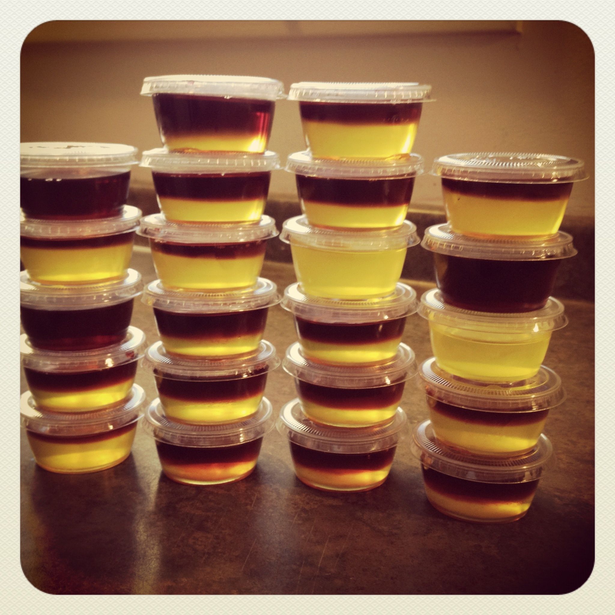 Layered Jello Shots - Caribbean Gold : 4 Steps (with Pictures ...