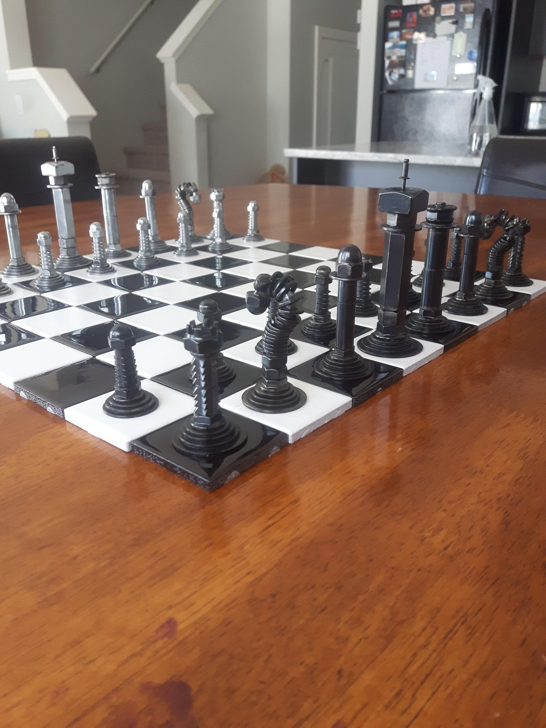 Hardware Chess Set : 8 Steps (with Pictures) - Instructables