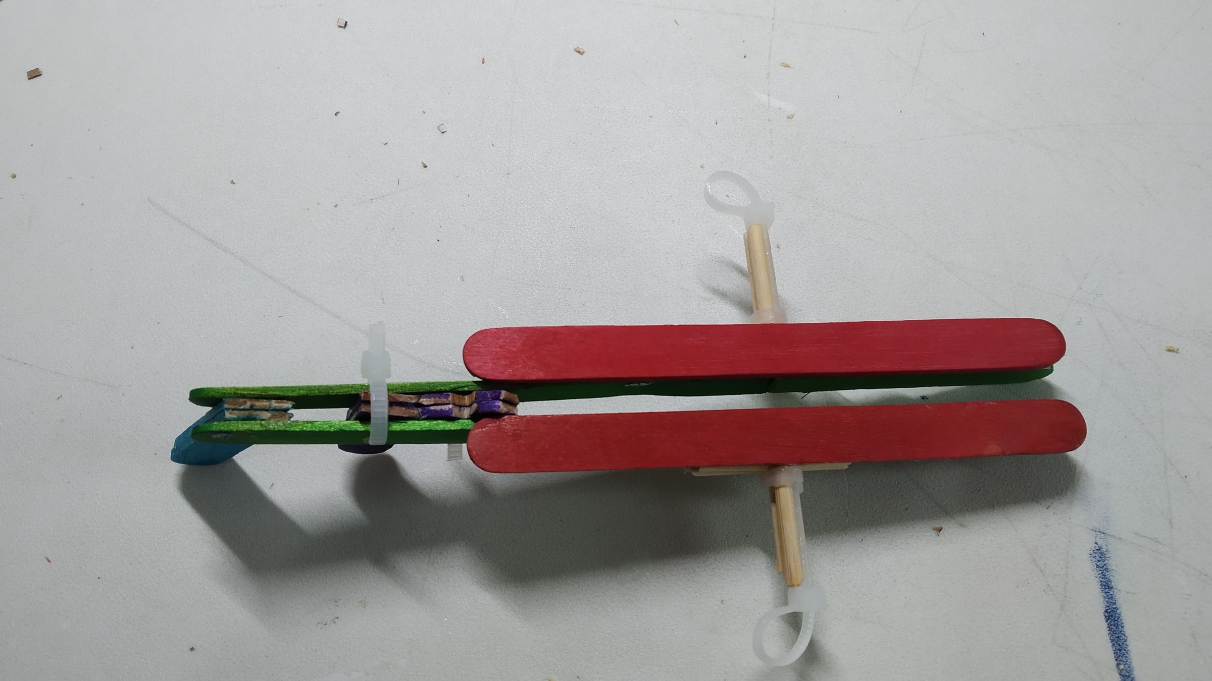 Rubber Band Powered Paper Airplane Gun : 7 Steps (with Pictures ...
