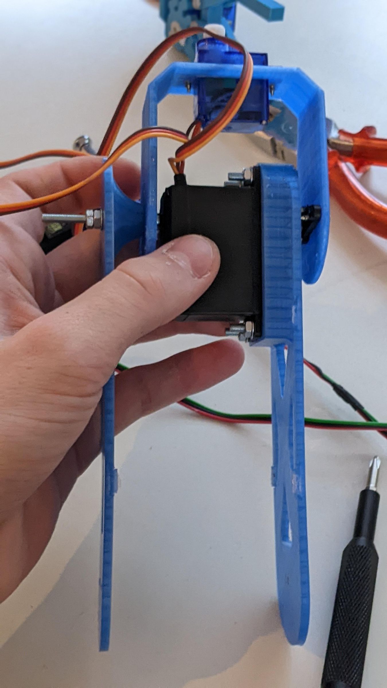 5 axis robot arm by Max Siebenschläfer | Download free STL model ...