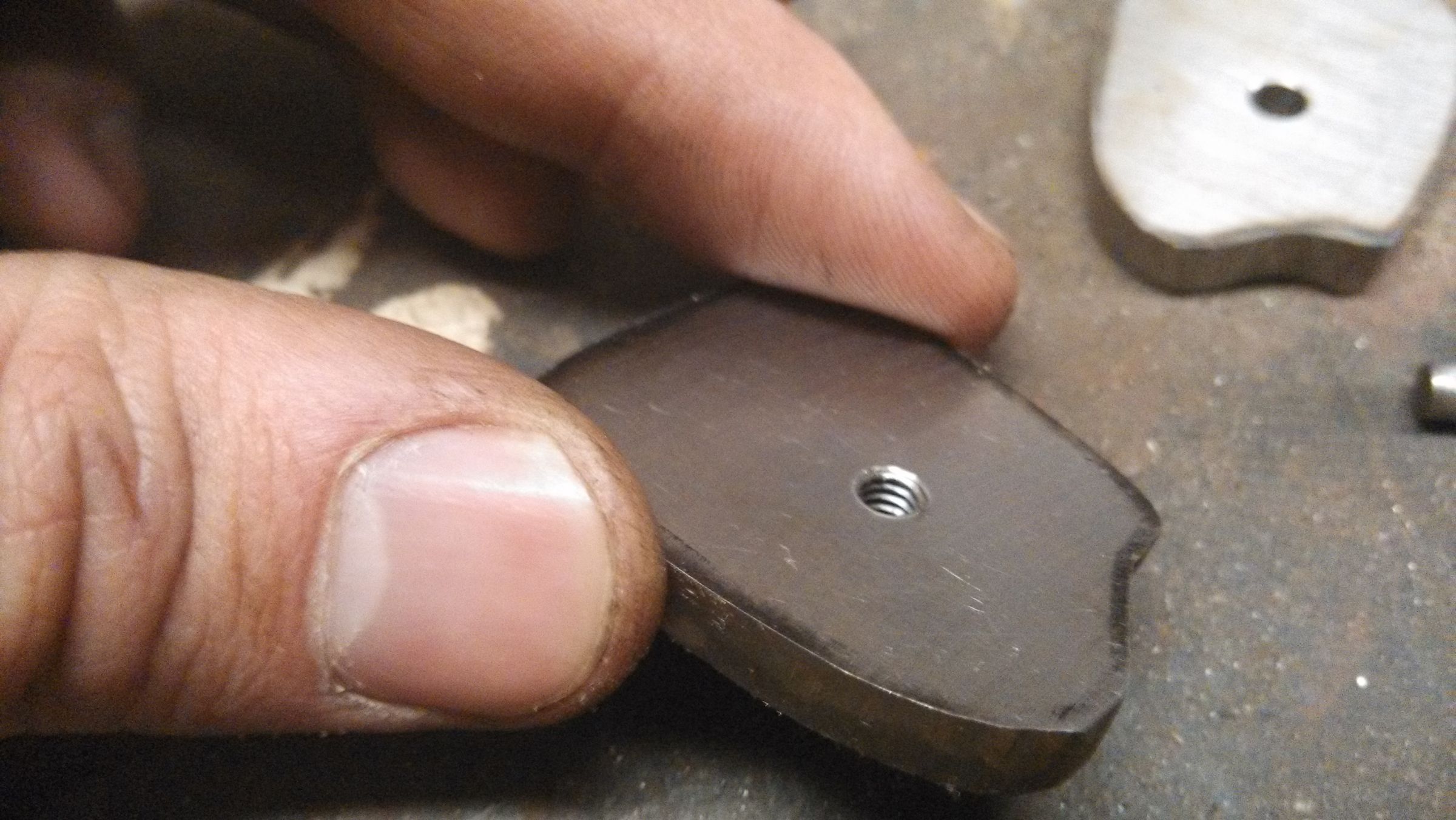 DIY Folding Knife With Button Lock : 11 Steps (with Pictures ...