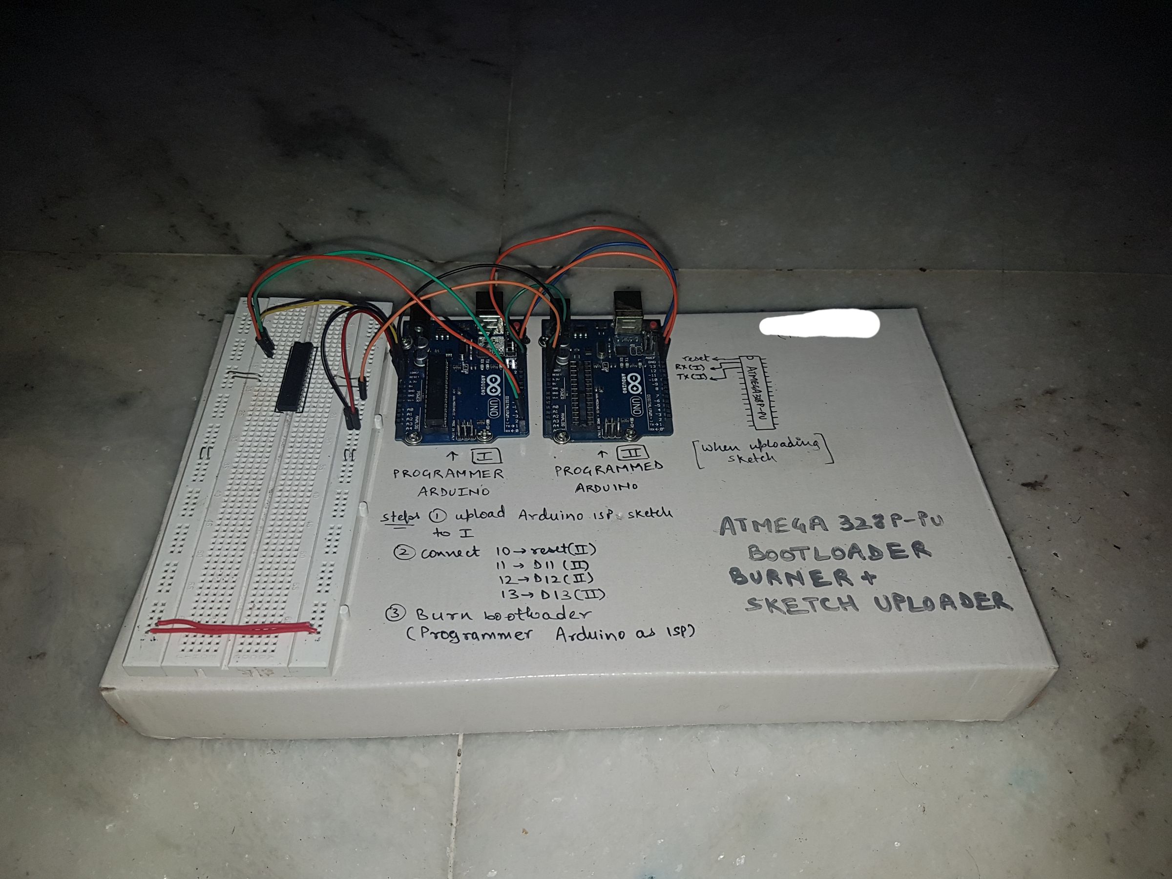 Standalone ATmega328p (using Internal 8 MHz Clock) : 4 Steps - Instructables