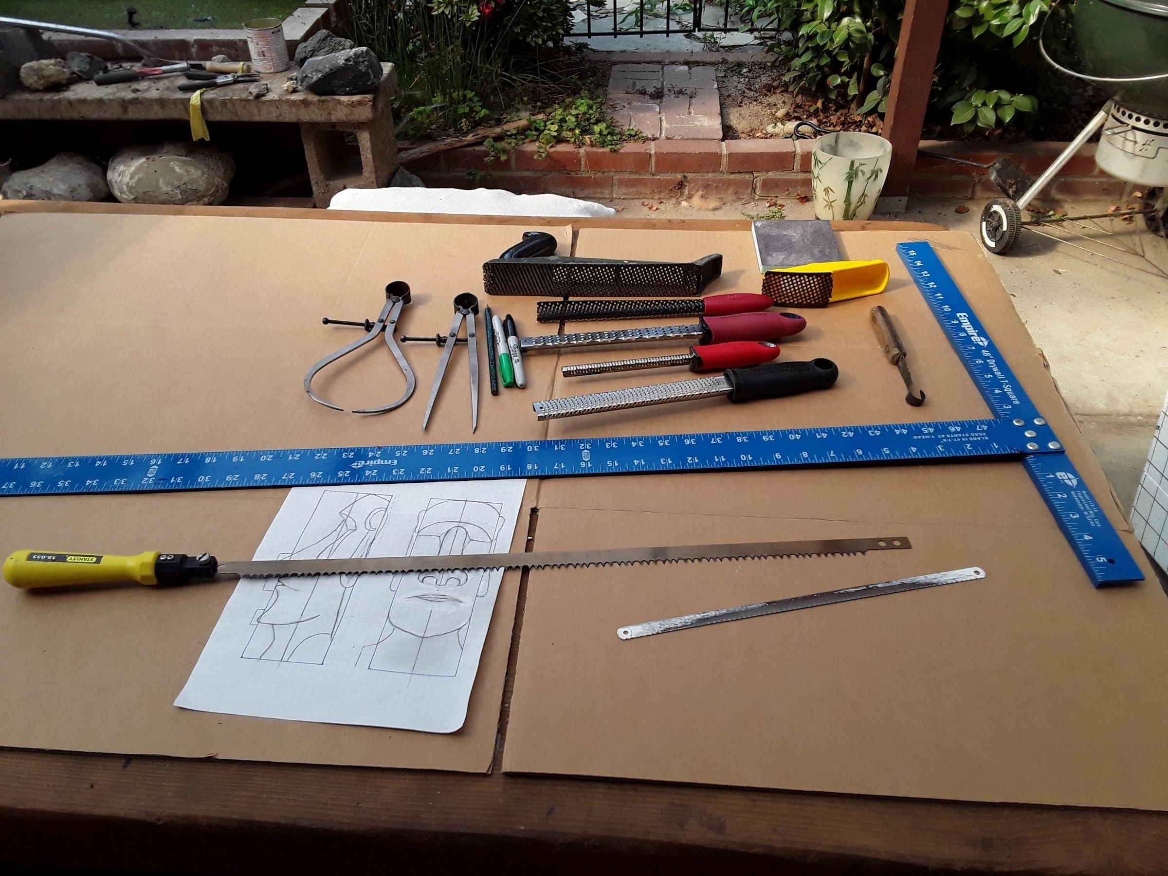 Moai From Recycled Foam : 8 Steps (with Pictures) - Instructables