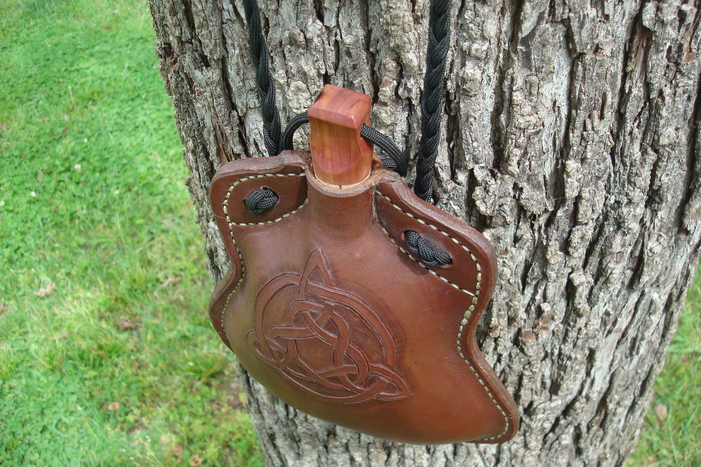 Leather Flask : 15 Steps (with Pictures) - Instructables