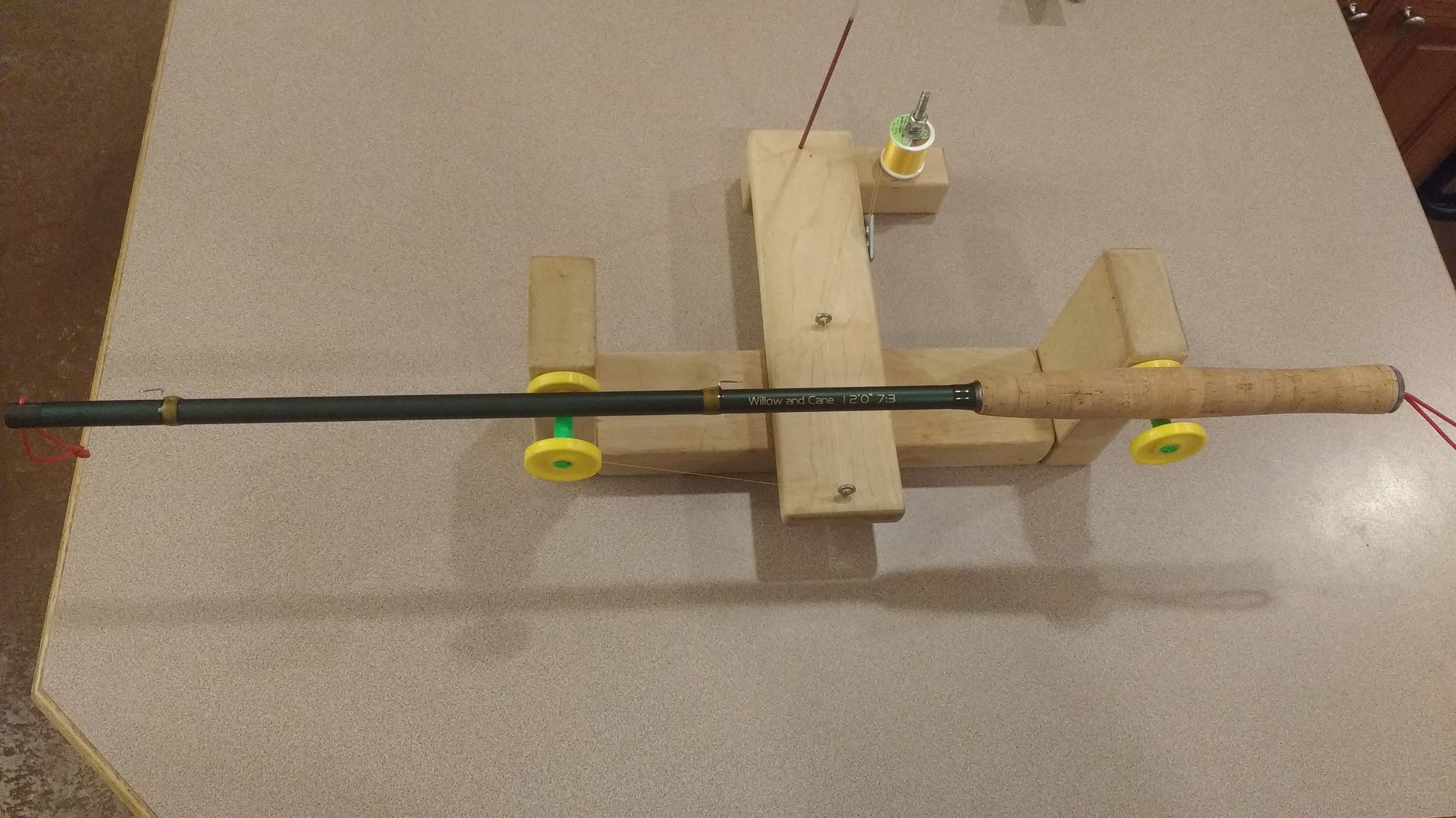 Tenkara Fishing Rod Line Keeper/Line Management Solution : 6 Steps ...