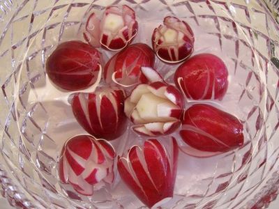 Easy Decorative Rose Radishes : 9 Steps (with Pictures) - Instructables